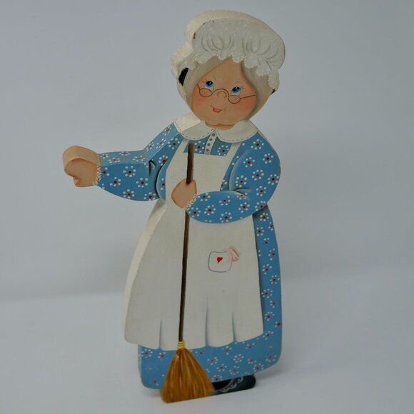 Vintage Handmade | Accents | Vintage 7s Hand Painted Grandma Granny ...